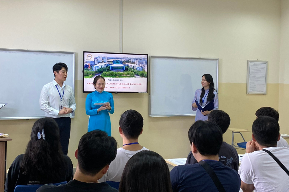 Khai giảng Khóa đào tạo tiếng Việt cho đoàn học viên Hàn Quốc đến từ Chương trình K-Move School ...